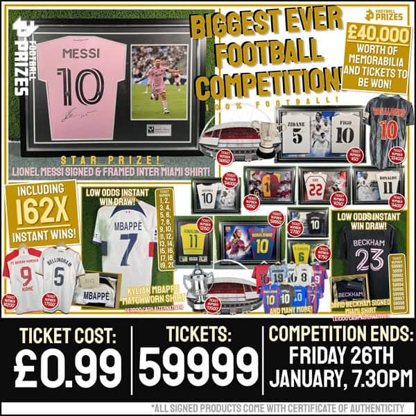 Competitions - Football Prizes