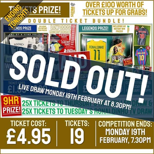 NINE-HOUR Competition! Win over £100 Worth of Tickets into Two HUGE ...