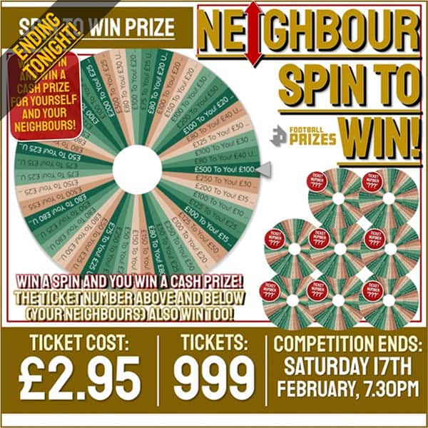 Spin To Win Competition! Win a Spin on the Neighbours Prize Wheel ...