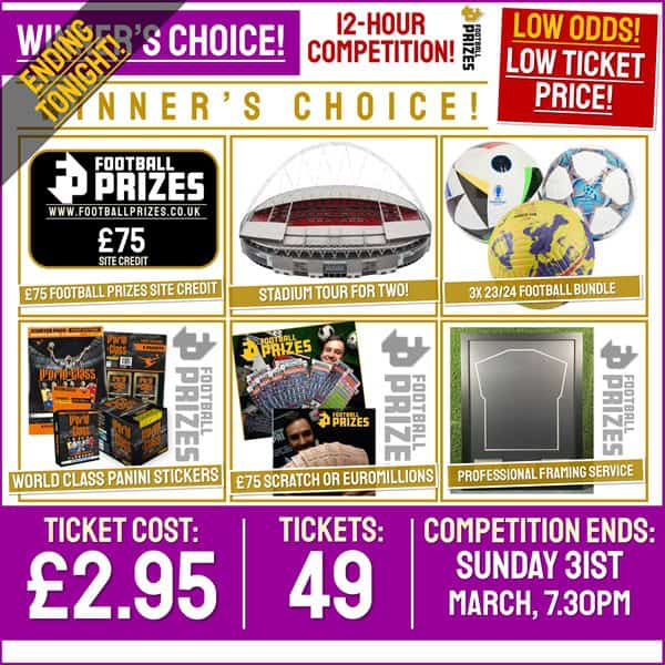 12-HOUR Competition! Winner's Choice! Choose from ANY of the SIX ...