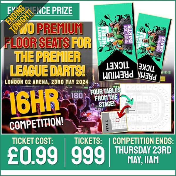 16HR Experience Competition! 2x Premium Tickets to 2024 Premier League ...