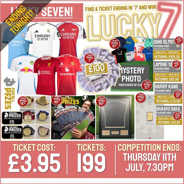 TWELVE-HOUR Competition! 'Lucky 7s'! Find a Ticket Number Ending in '7 ...