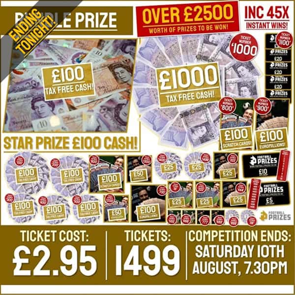 'Feelin Lucky' Bundle! £100 Tax Free Cash! (Plus FORTY-FIVE Instant Win ...