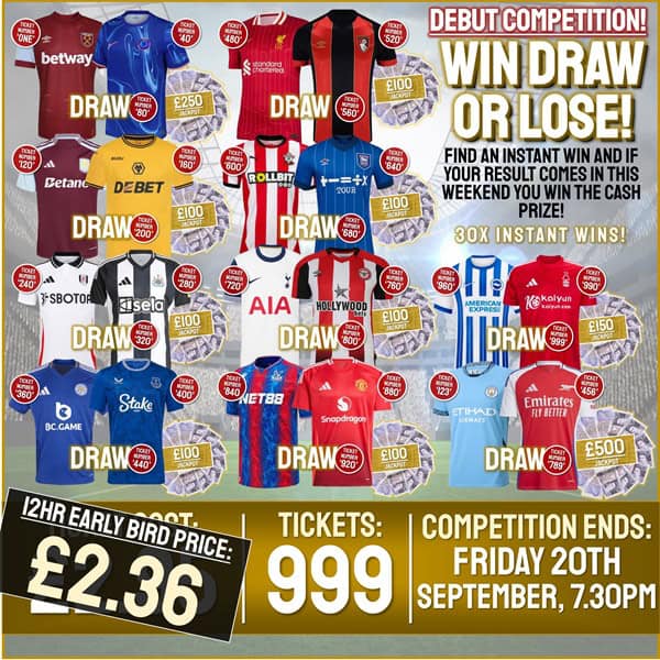 Competitions - Football Prizes