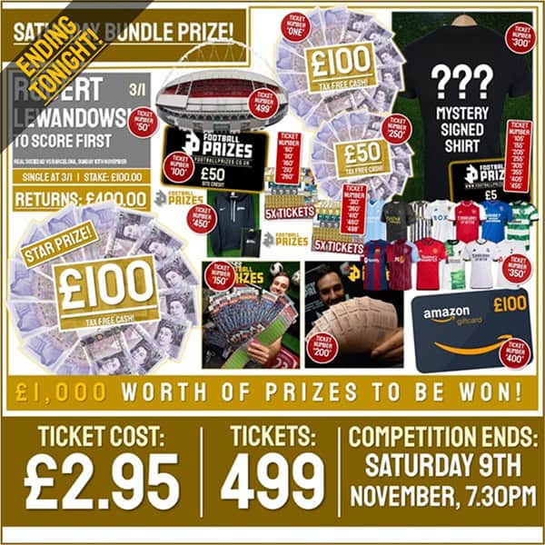 Home - Football Prizes - Win Competitions and Sport Memorabilia ...