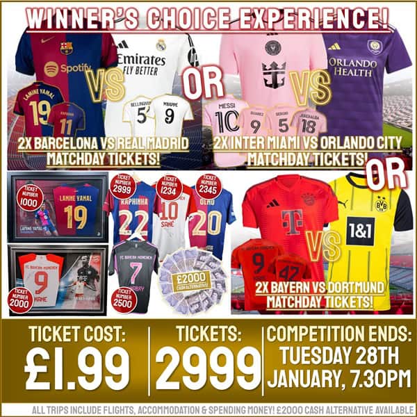 Competitions - Football Prizes