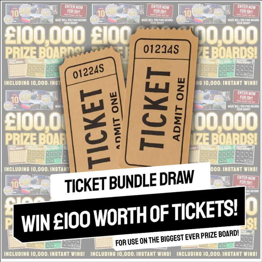 24-HOUR Competition! Win £100 Worth of tickets into The Biggest Ever ...