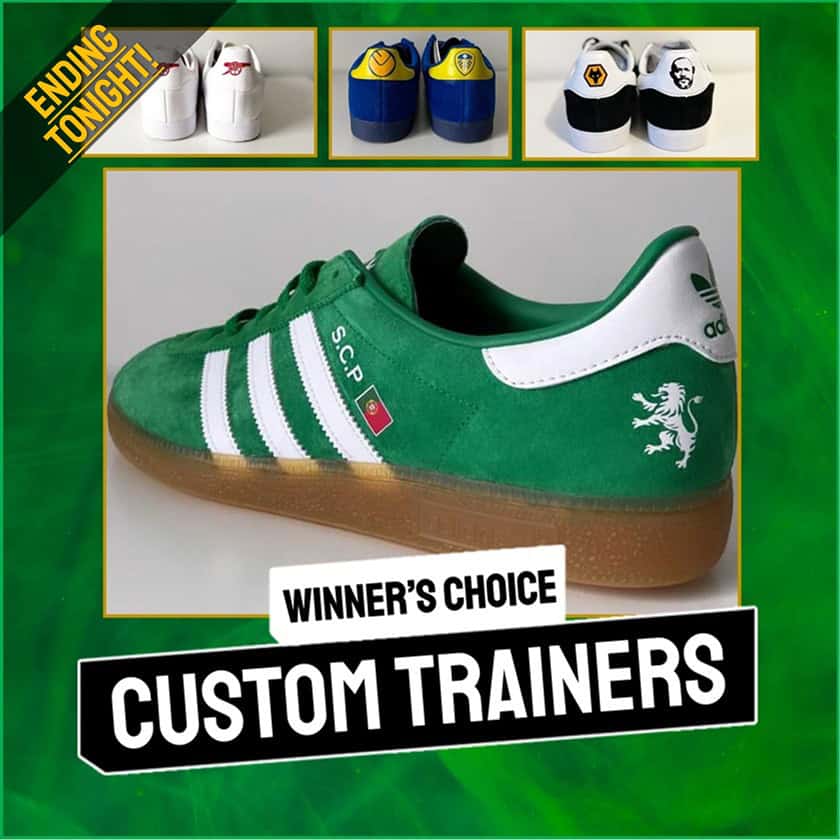 24-HOUR Competition! Win a Pair of Adidas Custom Trainers! (Any Club ...