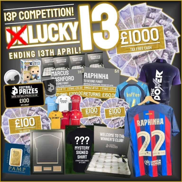 Home - Football Prizes - Win Competitions and Sport Memorabilia ...