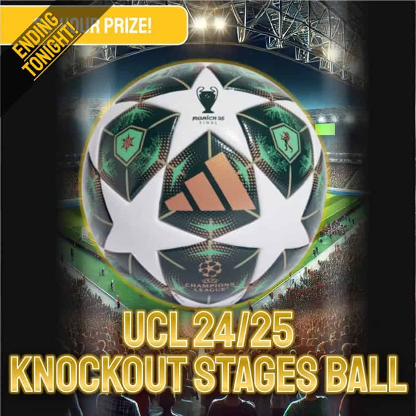 24-HOUR Competition! Win the New 2024/25 Champions League Football for ...