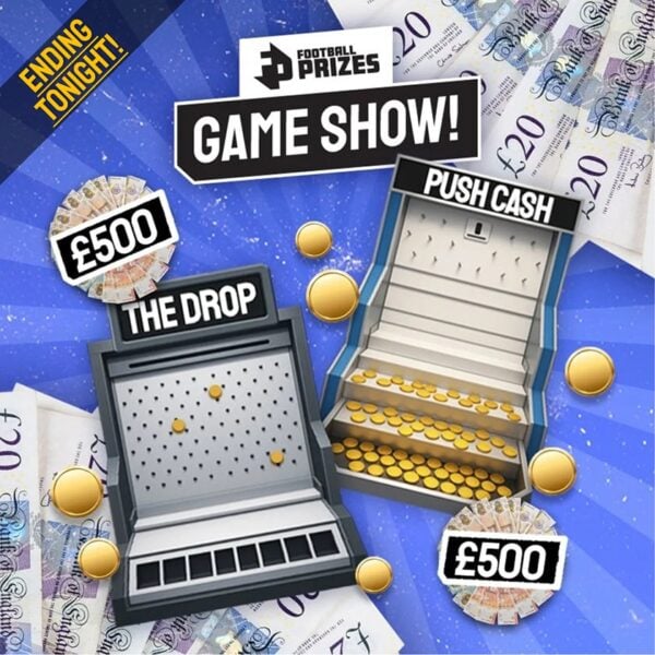 Welcome to the Football Prizes Game Show! Over £5,000 in Prizes up for ...