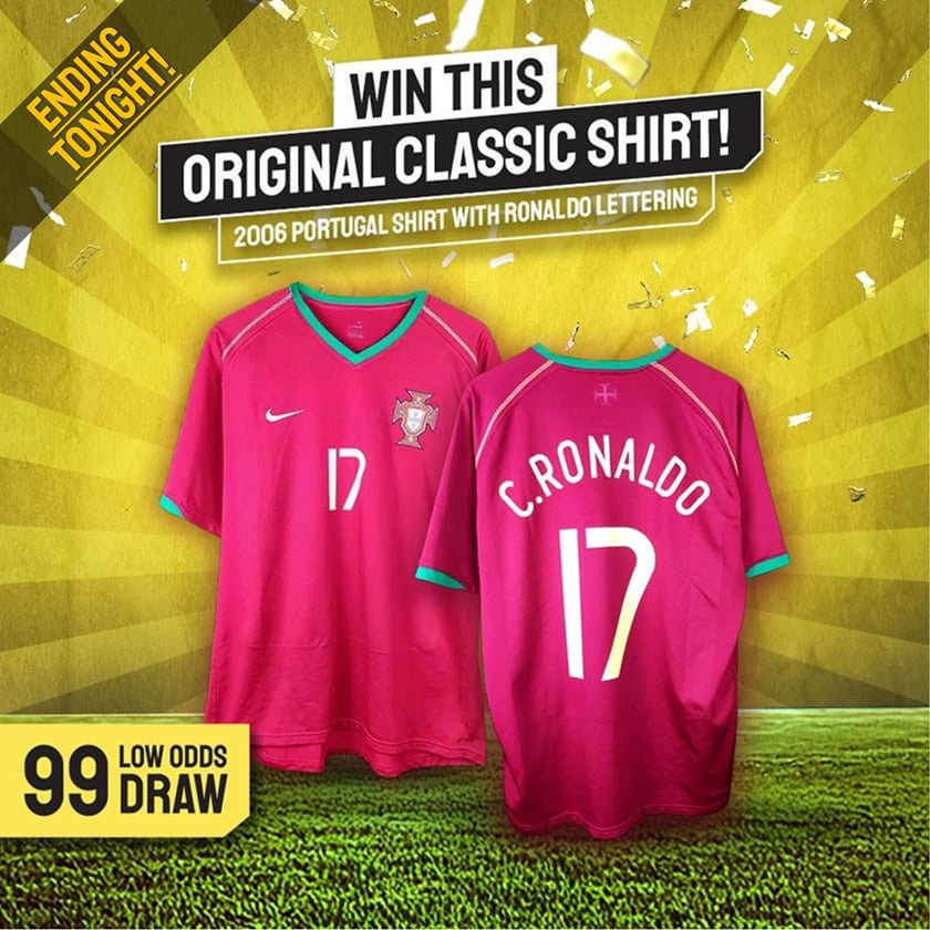 Classic Shirt Competition! Win this Original 2006-2008 Portugal Shirt ...