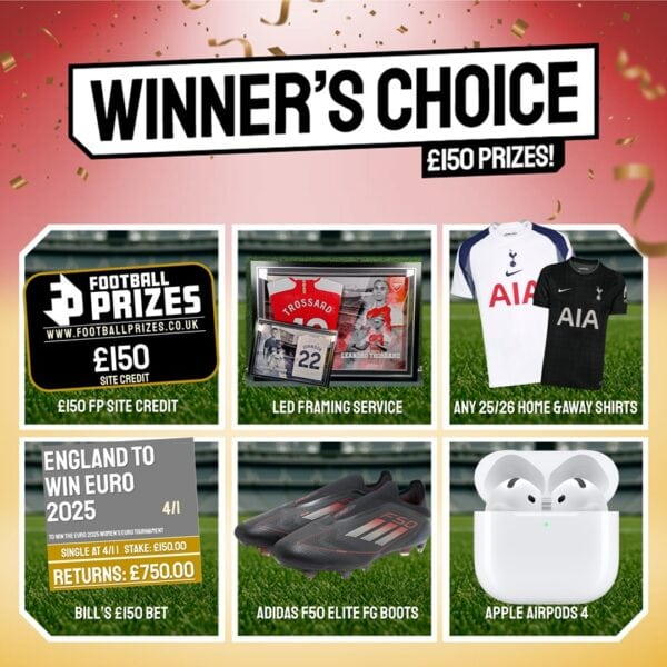 Home - Football Prizes - Win Competitions and Sport Memorabilia ...