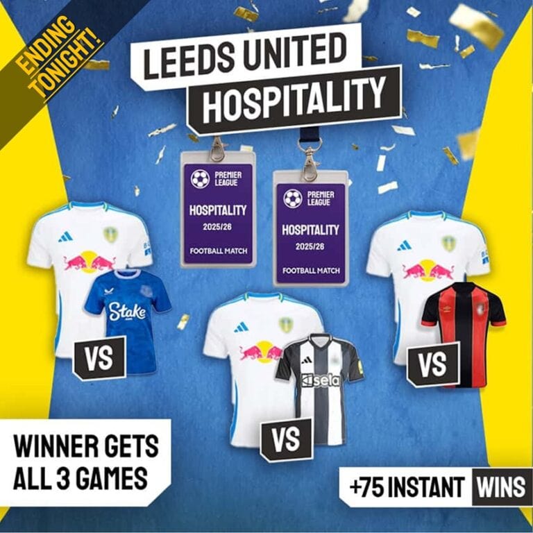Leeds United Competition! Win TWO Hospitality Tickets to the first ...