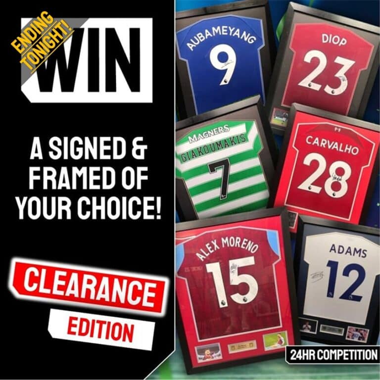 Home - Football Prizes - Win Competitions and Sport Memorabilia ...