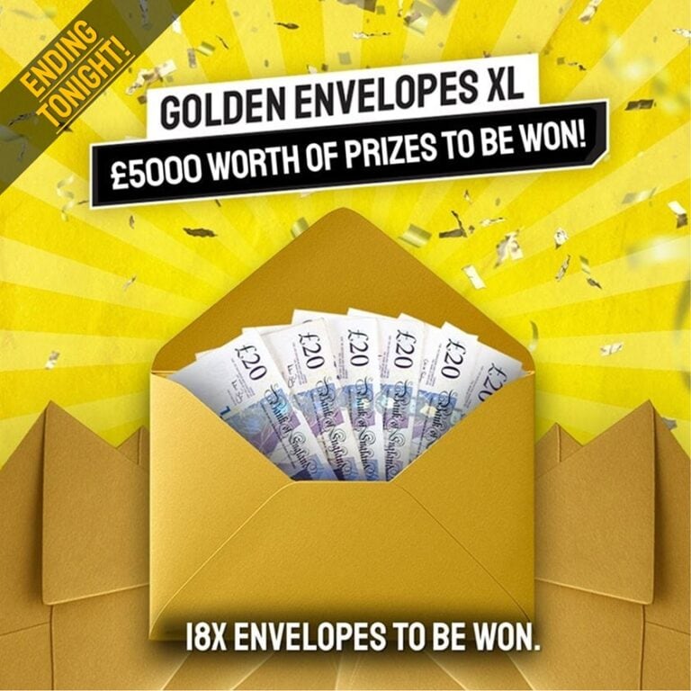 Golden Envelopes Competition! Win a Share of £5,000 Worth of Prizes ...