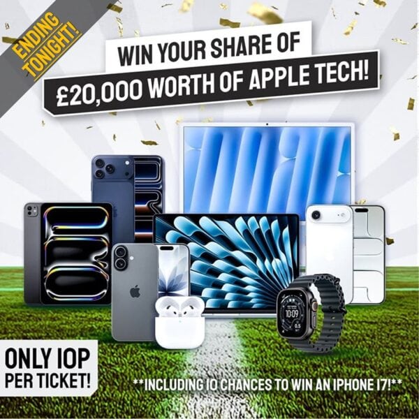 £20,000 Apple Mega Bundle! Win a brand new Apple iPhone 17 (Including ...