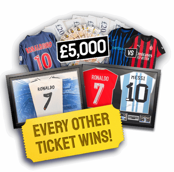 Home - Football Prizes - Win Competitions and Sport Memorabilia ...