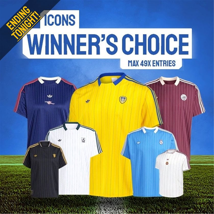 24-HOUR Competition! Win a Adidas Icons Shirt from a club of your ...