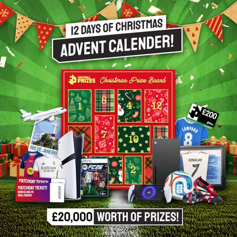 £20,000 '12 Days of Christmas' Prize Board! Find a Door. Win a Prize ...