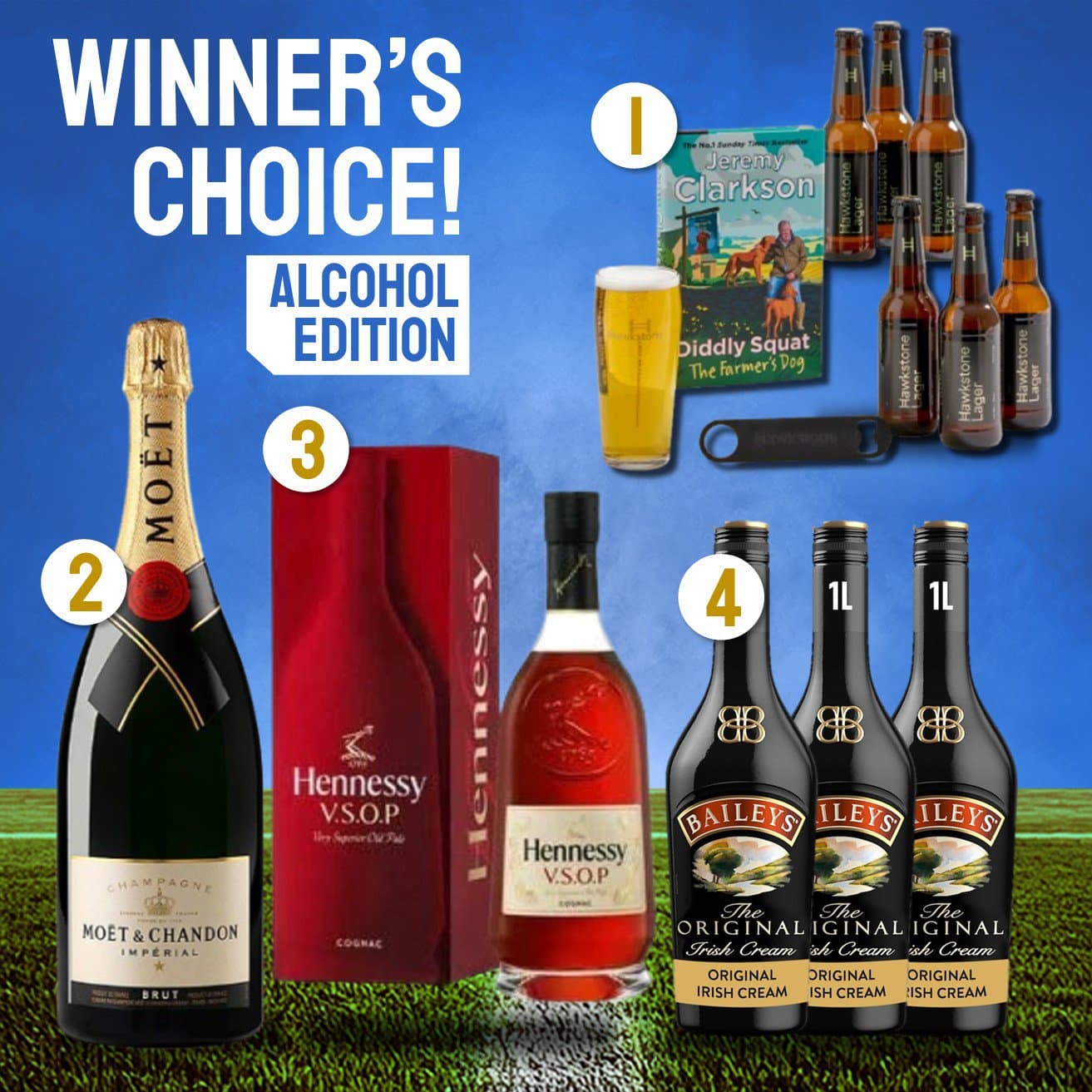 12-Hour Competition! Choose your Drinks Prize in this 'Winner's Choice ...