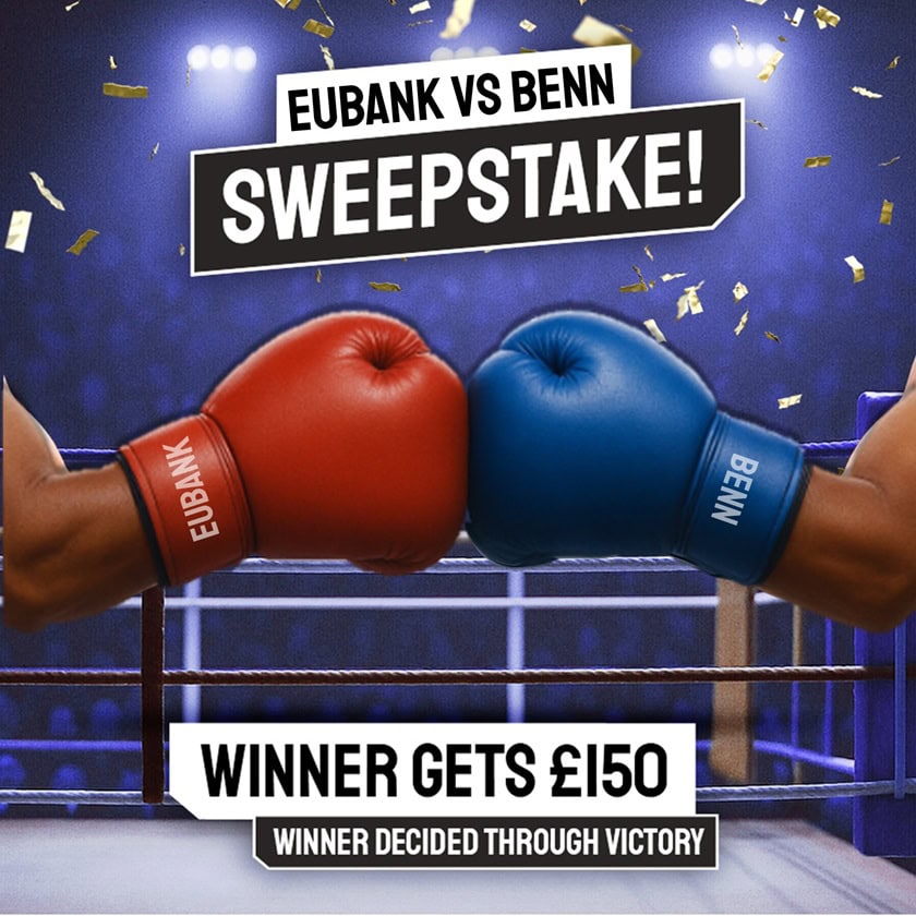 24-HOUR Competition! Eubank vs Benn Sweepstake! £150 Jackpot for the ...
