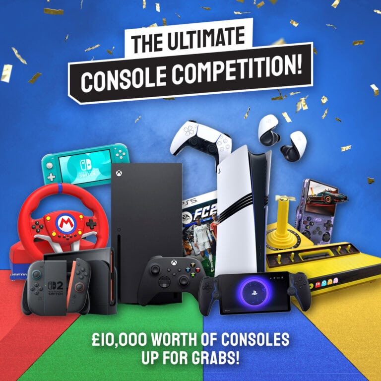 Consoles Consoles Consoles! Win £10,000 Worth of Gaming Prizes ...