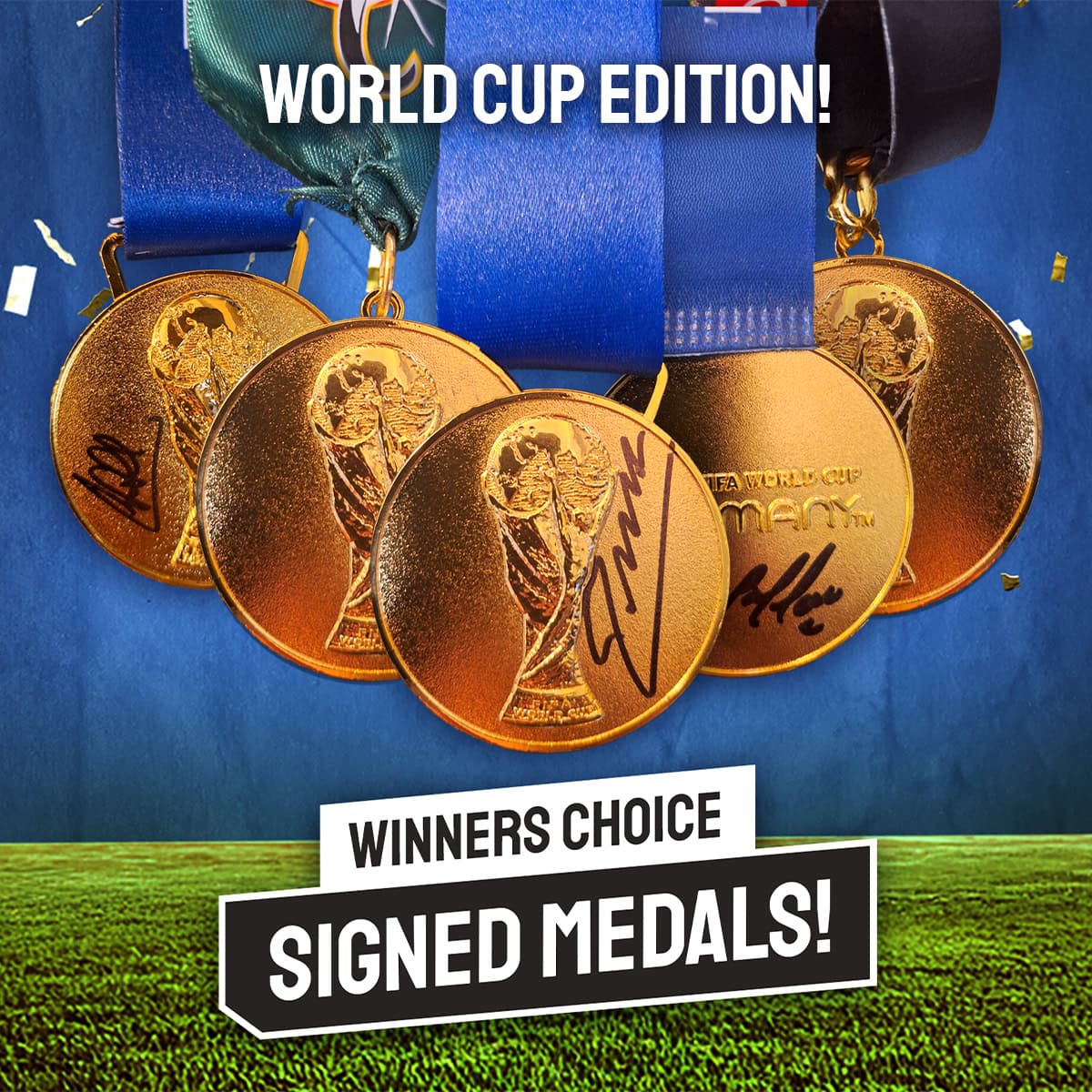 12-HOUR Competition! Win a Signed Replica Medal of your choice! World ...