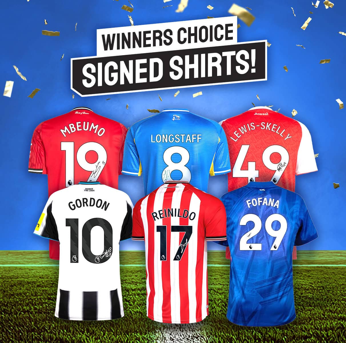12-HOUR Competition! Winner's Choice 2025/26 Signed Shirts! - Football ...