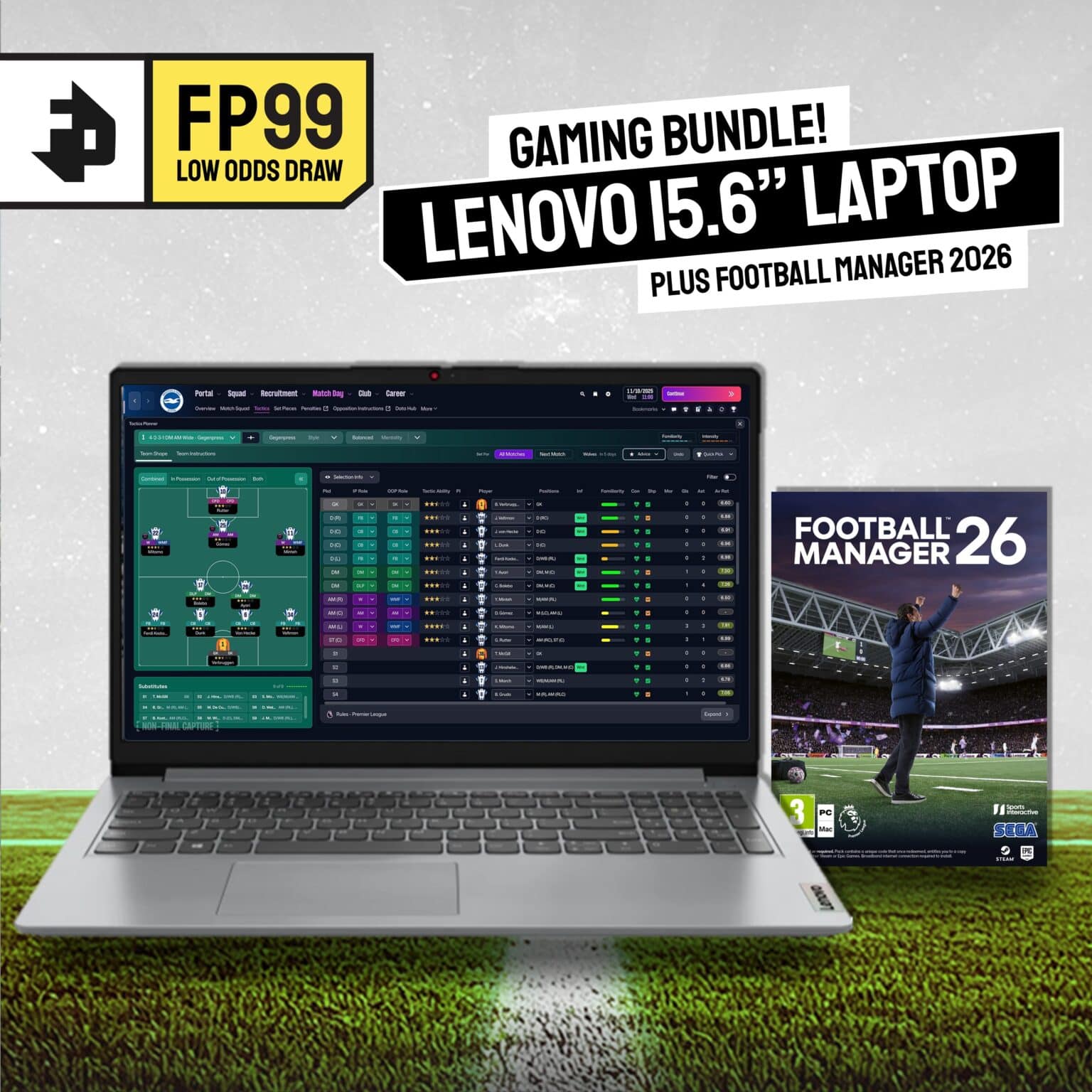 FP99 Competition! Win this Lenovo 15.6" Laptop Gaming Bundle ...