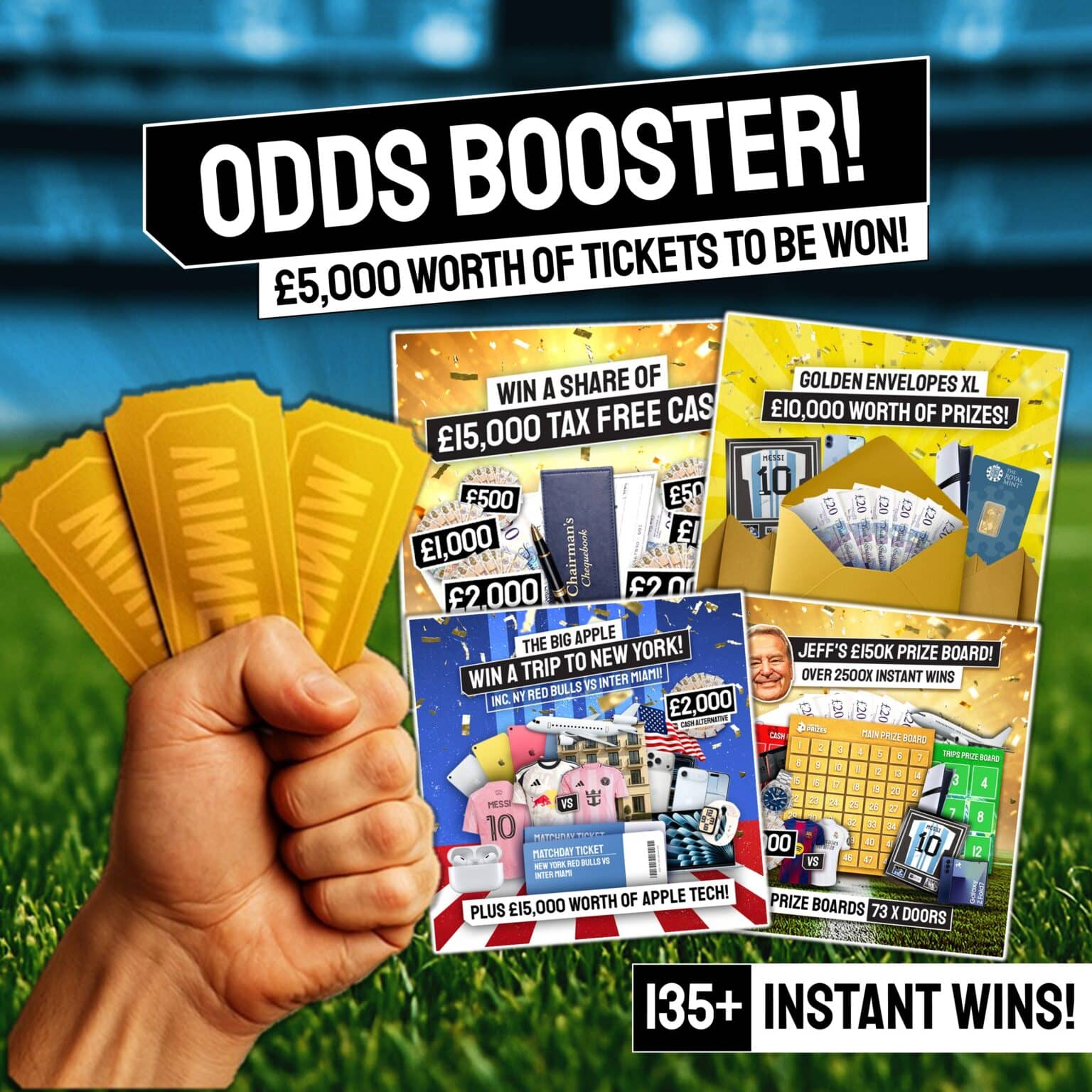 Ticket Bundle Competition! Win a Share of £5,000 Tickets into next week ...