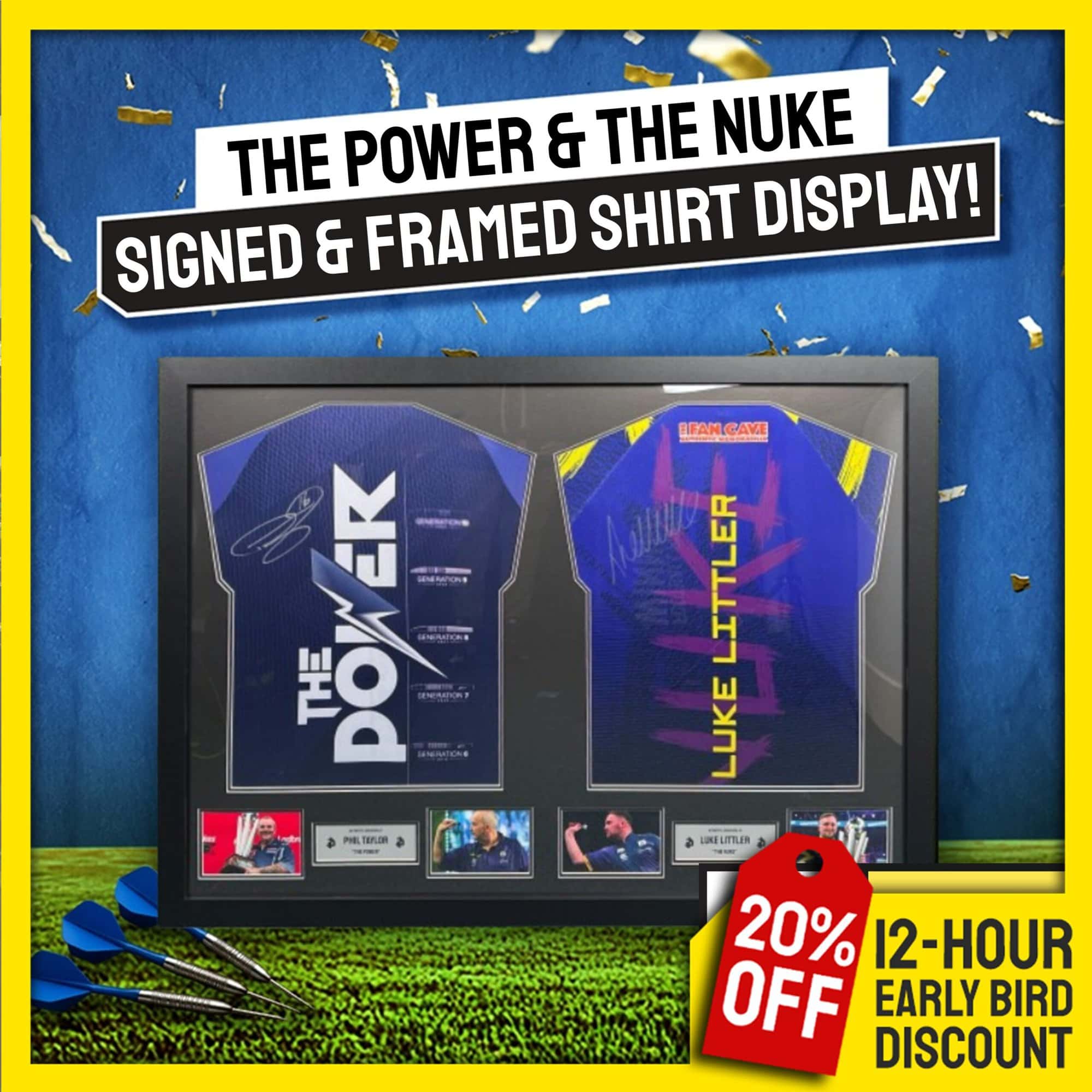 FP99 Competition! Win this Phil Taylor & Luke Littler dual signed ...